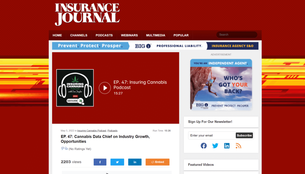 Insuring Cannabis Podcast | BDSA